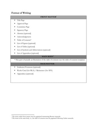 Project-Thesis-Guidelines | PDF | Postgraduate Education | College ...