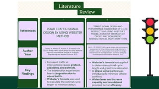 Design of traffic signal control for an Uncontrolled Intersection | PDF