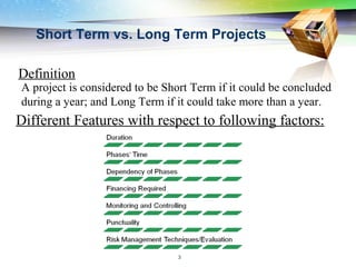 Project Categories in Project Management | PDF