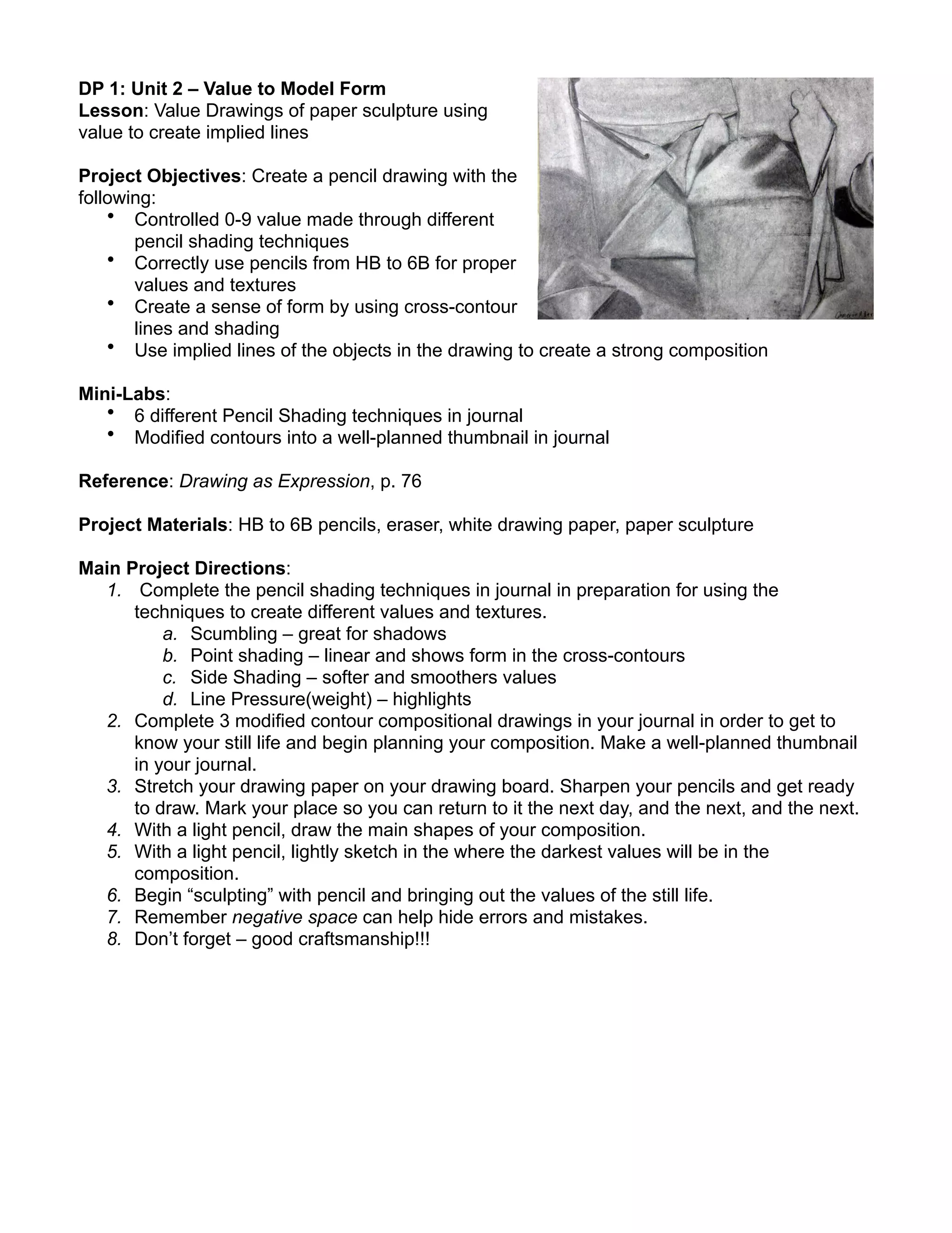 Project value still life | PDF