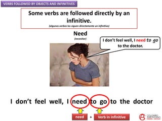 C14 U9 Project verbs followed by objects and infinitives. | PPTX