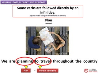 C14 U9 Project verbs followed by objects and infinitives. | PPTX