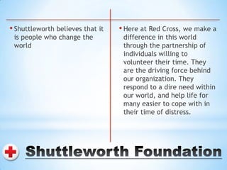 The American Red Cross | PPTX