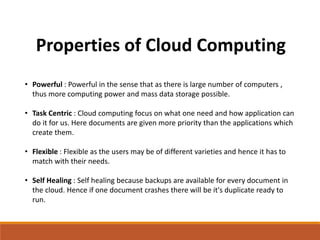 Data Replication In Cloud Computing | PPTX