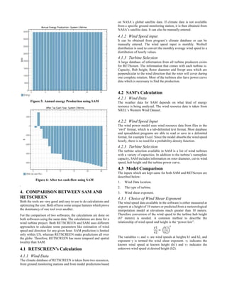 Comparison between SAM and RETScreen | PDF