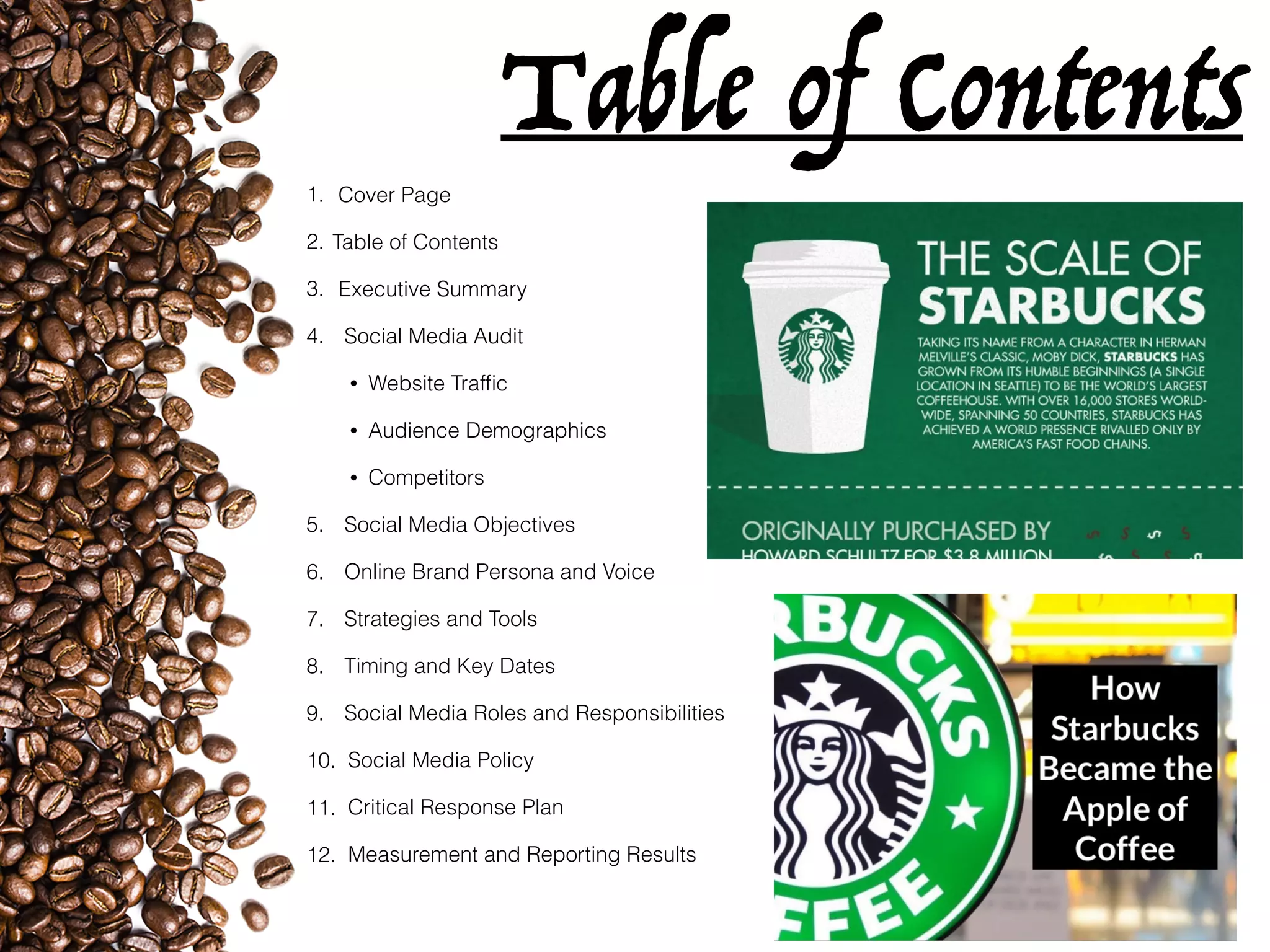 Starbucks: Project 1: Social Media Strategy | PDF | Social Networking ...