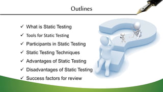 Static Testing | PPT