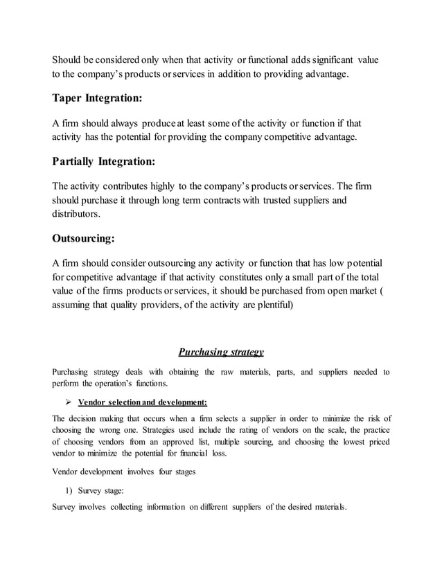 research and development strategy | PDF