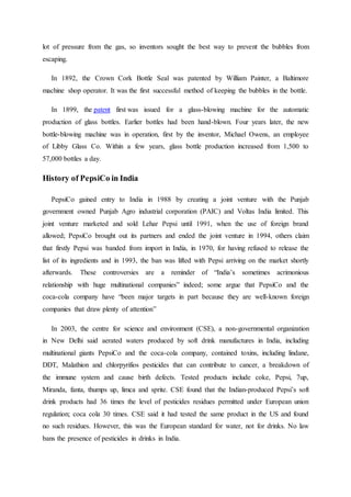 A STUDY ON EFFECTIVENESSOF DISTRIBUTION CHANNEL OF PEPSICO | DOCX