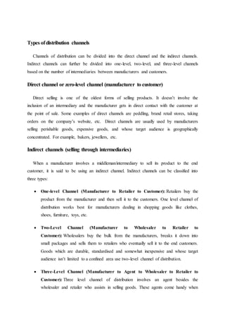 A STUDY ON EFFECTIVENESSOF DISTRIBUTION CHANNEL OF PEPSICO | DOCX