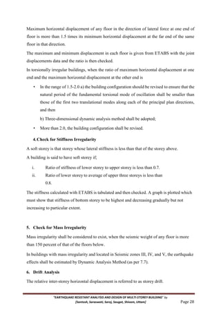 PROJECT 1-ANALYSIS AND DESIGN OF MULTI STORIED BUILDING PROJECT.docx