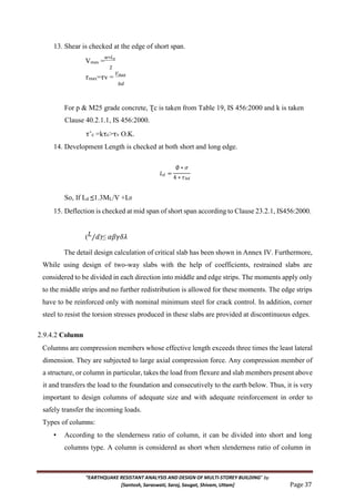 PROJECT 1-ANALYSIS AND DESIGN OF MULTI STORIED BUILDING PROJECT.docx