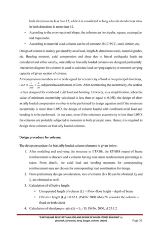 PROJECT 1-ANALYSIS AND DESIGN OF MULTI STORIED BUILDING PROJECT.docx