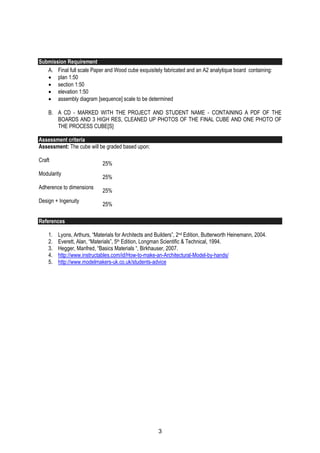 Project 1 cube | PDF