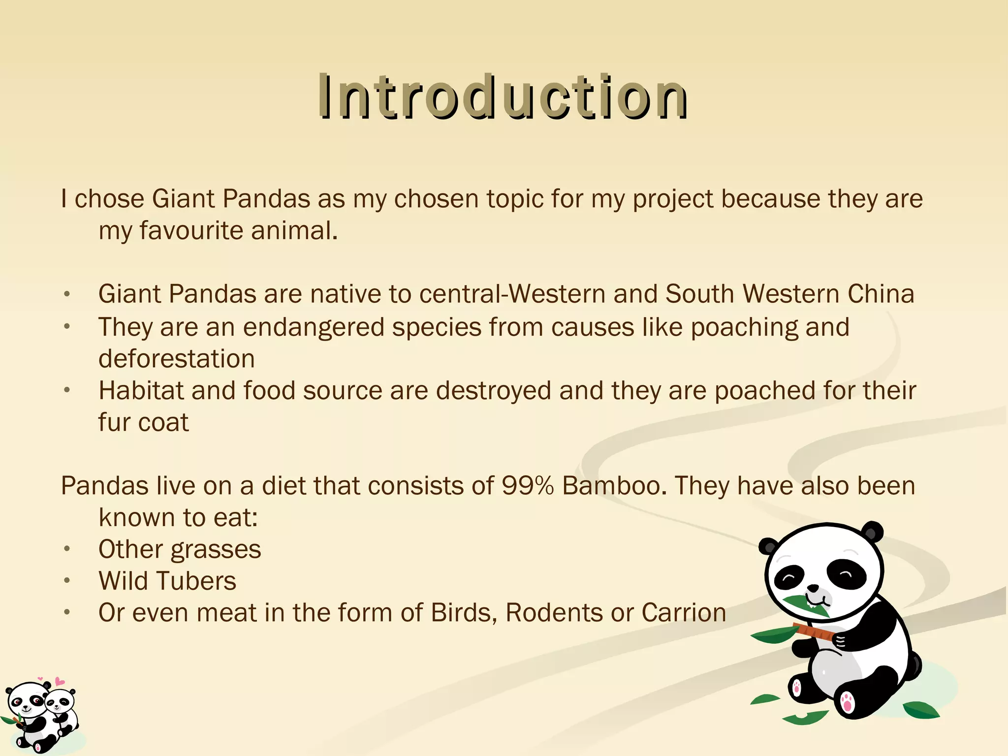 Giant Pandas | PPT