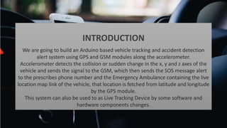 IoT based Tracking System | PPT