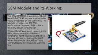 IoT based Tracking System | PPT