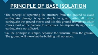 Base isolation method System for Multi storey Building | PPT