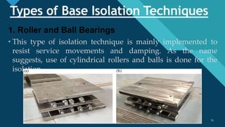 Base isolation method System for Multi storey Building | PPT