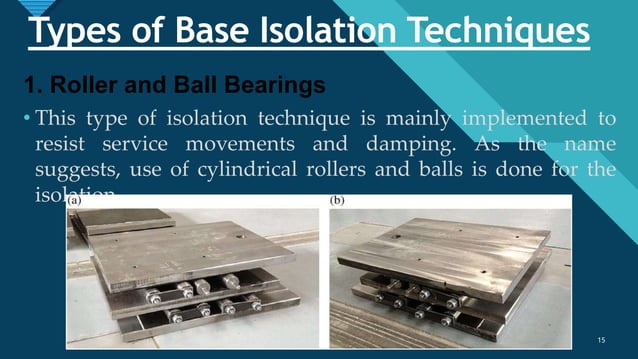 Base isolation method System for Multi storey Building | PPT