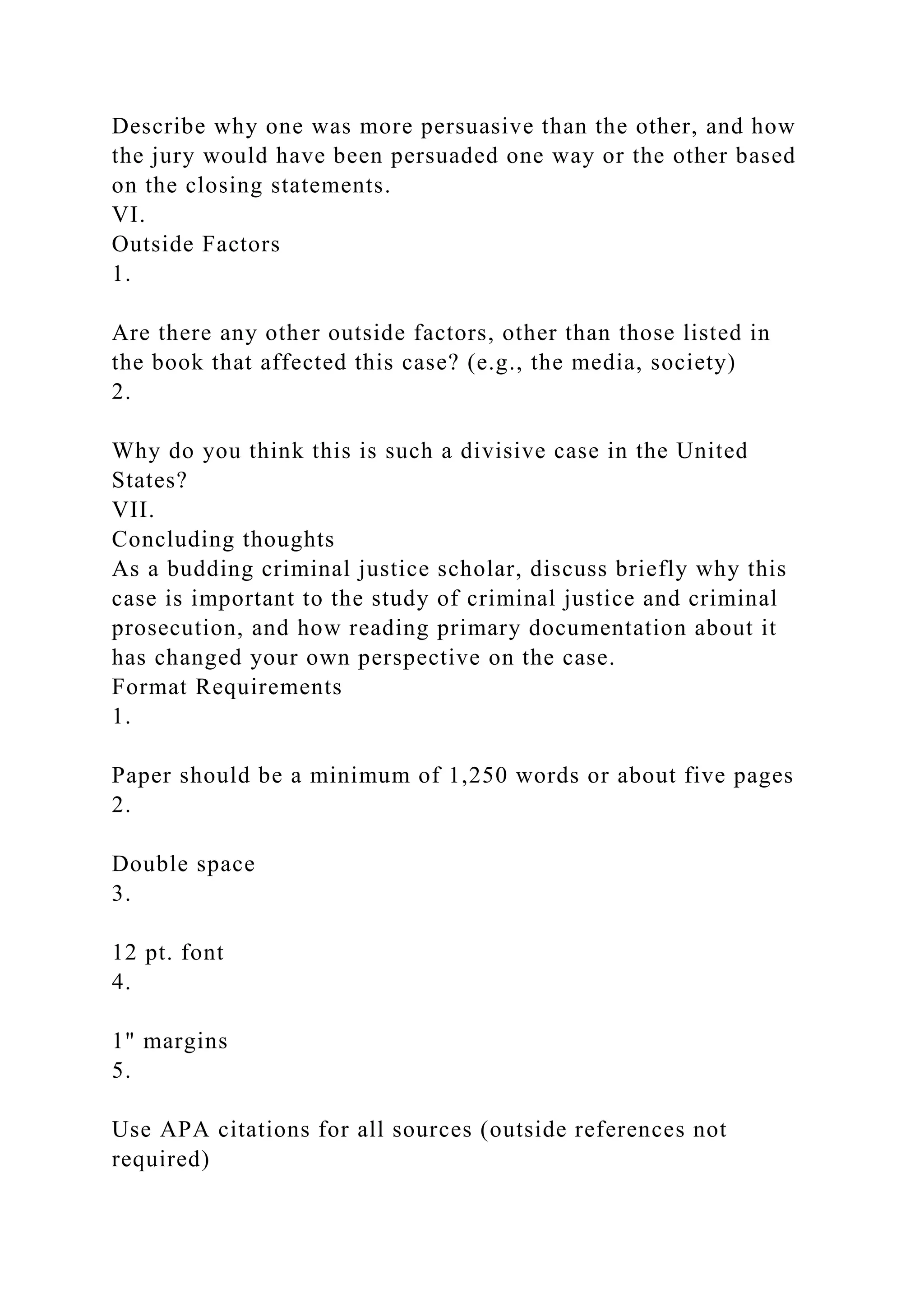 Project 1 Case AnalysisThe Casey Anthony Caylee Anthony Trial.docx