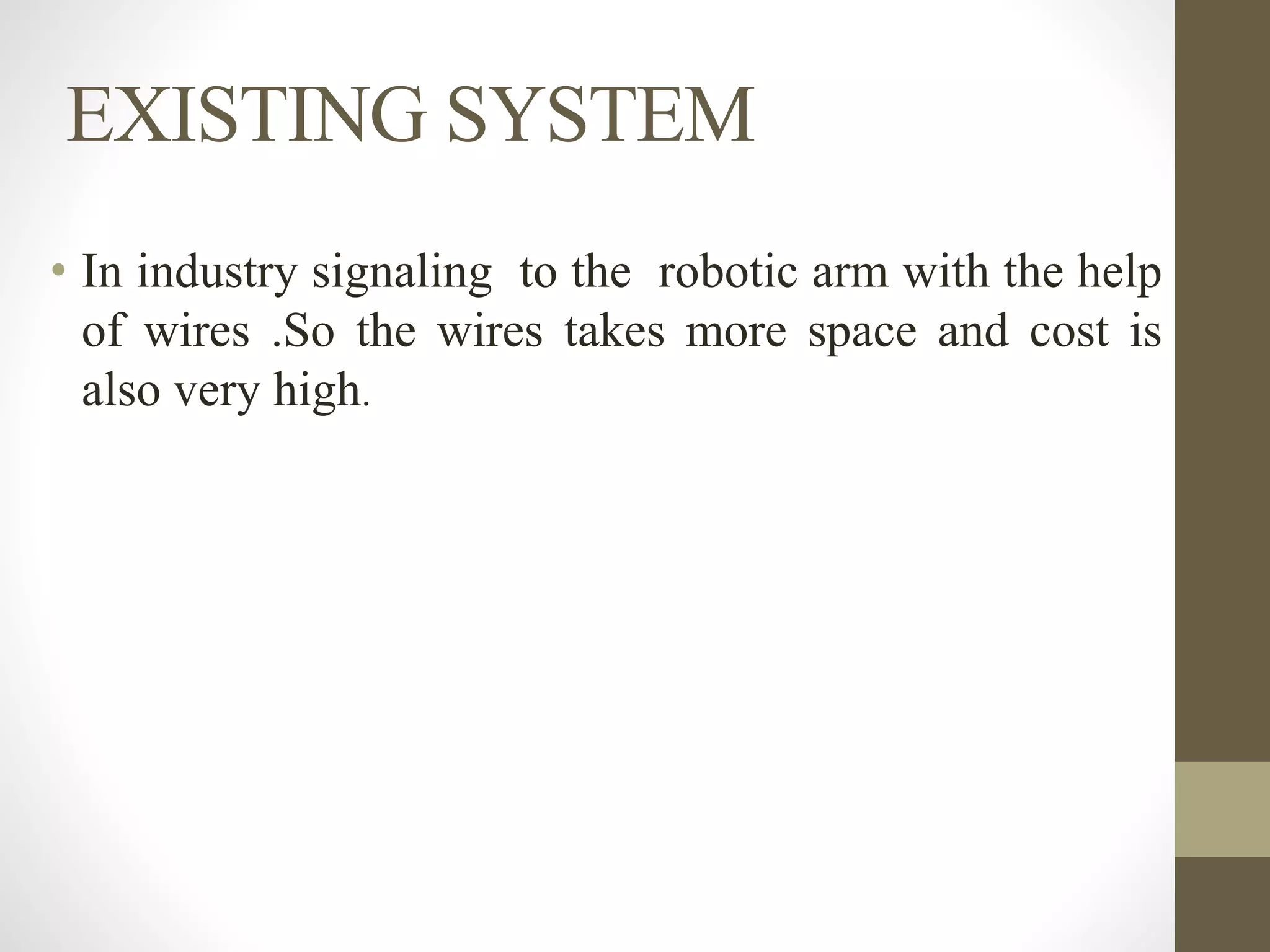 industrial robotic arm | PPTX