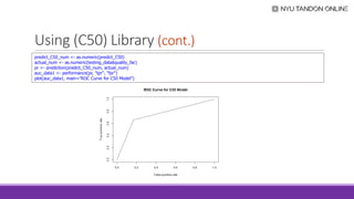 Predicting Wine Quality Using Different Implementations of Decision Tree Algorithm in R | PPTX