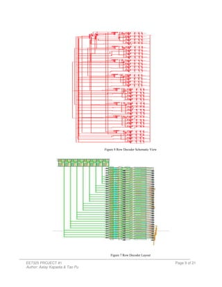 Project Report Of SRAM Design | PDF