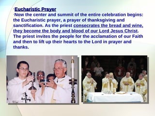 HOLY EUCHARIST and BASIC CATECHISM OF THE HOLY MASS | PPT