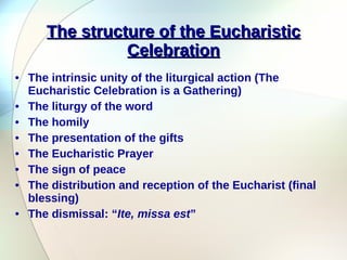 HOLY EUCHARIST and BASIC CATECHISM OF THE HOLY MASS | PPT