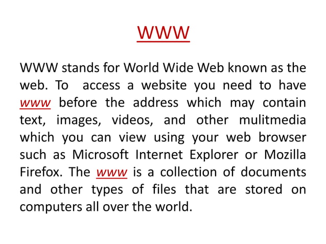 The Internet Project for Mr.Borg Computing | PPTX | Internet | Computing