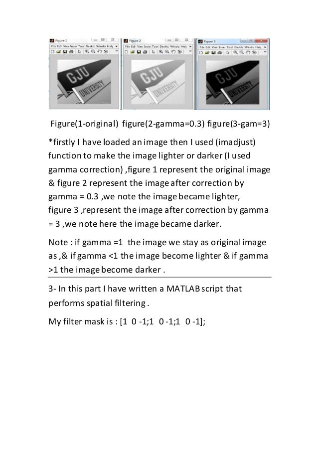 Image Processing Using Matlab Using A Built In Matlab Functionhist