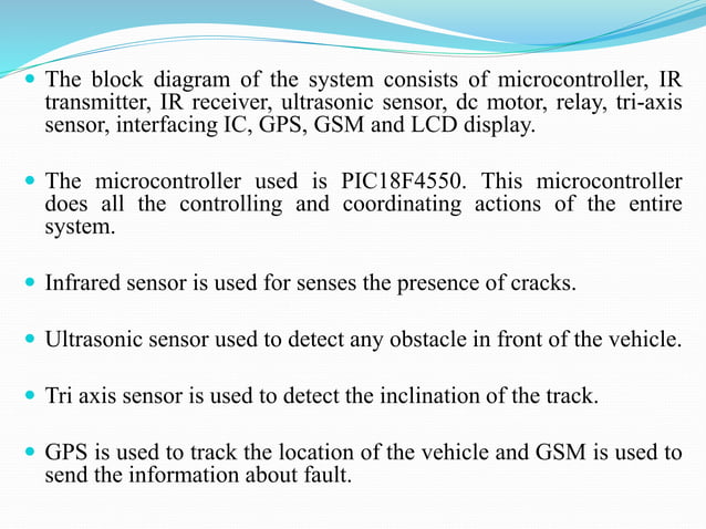 RAILWAY TRACK GEOMETRY SURVEYING SYSTEM | PPTX | Computer Peripherals ...