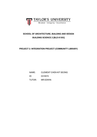 Project 2 Building Science | PDF