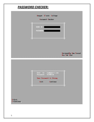 Ram Prasad , BCA Third Year | PDF