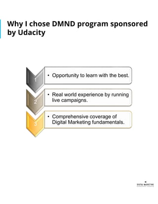 Udacity Project 2 Market your Content | PPTX