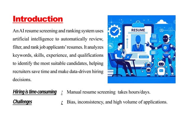 AI powered resume screening and ranking system | PDF