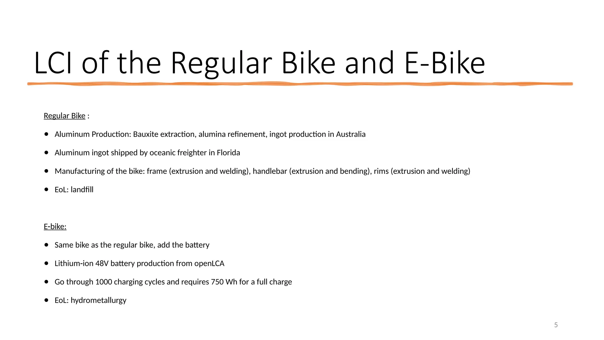 Life Cycle Assessment of Electric bicycles.pptx