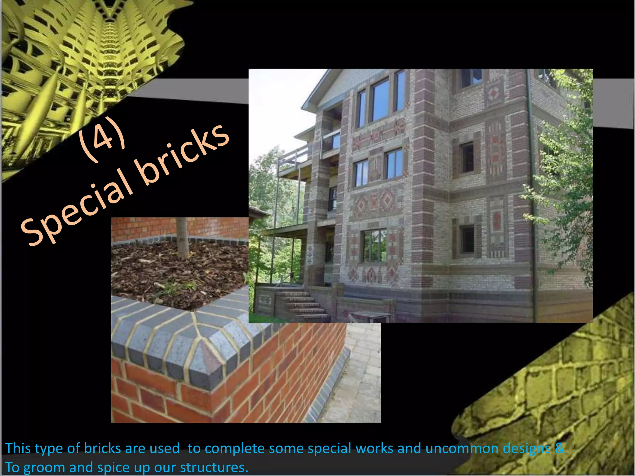 Types Of BriCks | PPTX