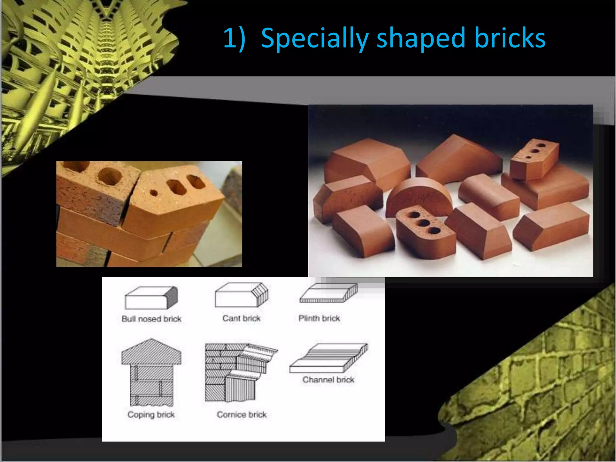 Types Of BriCks | PPTX