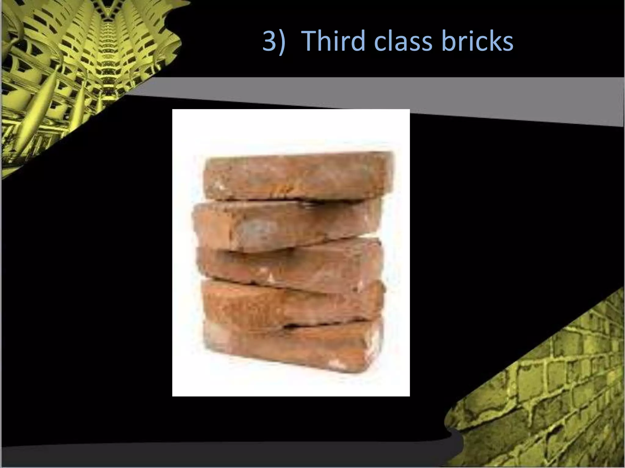 Types Of BriCks | PPTX