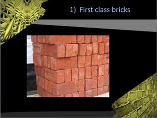 Types Of BriCks | PPTX