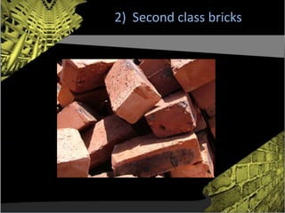 Types Of BriCks | PPTX | Civil Engineering Industry | Industries