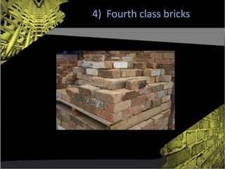 Types Of BriCks | PPTX