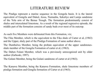 THE KANAWA MEMBER, PINDIGA FORMATION | PPTX
