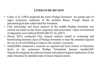 THE KANAWA MEMBER, PINDIGA FORMATION | PPTX