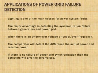 power grid synchronization failure detection | PPT