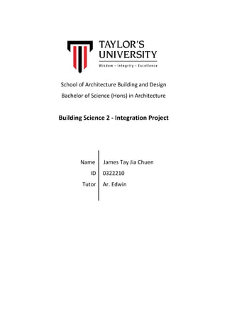 Project 2 building science 2 report | PDF