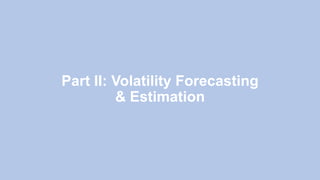 Volatility as an Asset Class | PPT