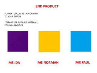 Project 2 (itd) reminder | PPTX